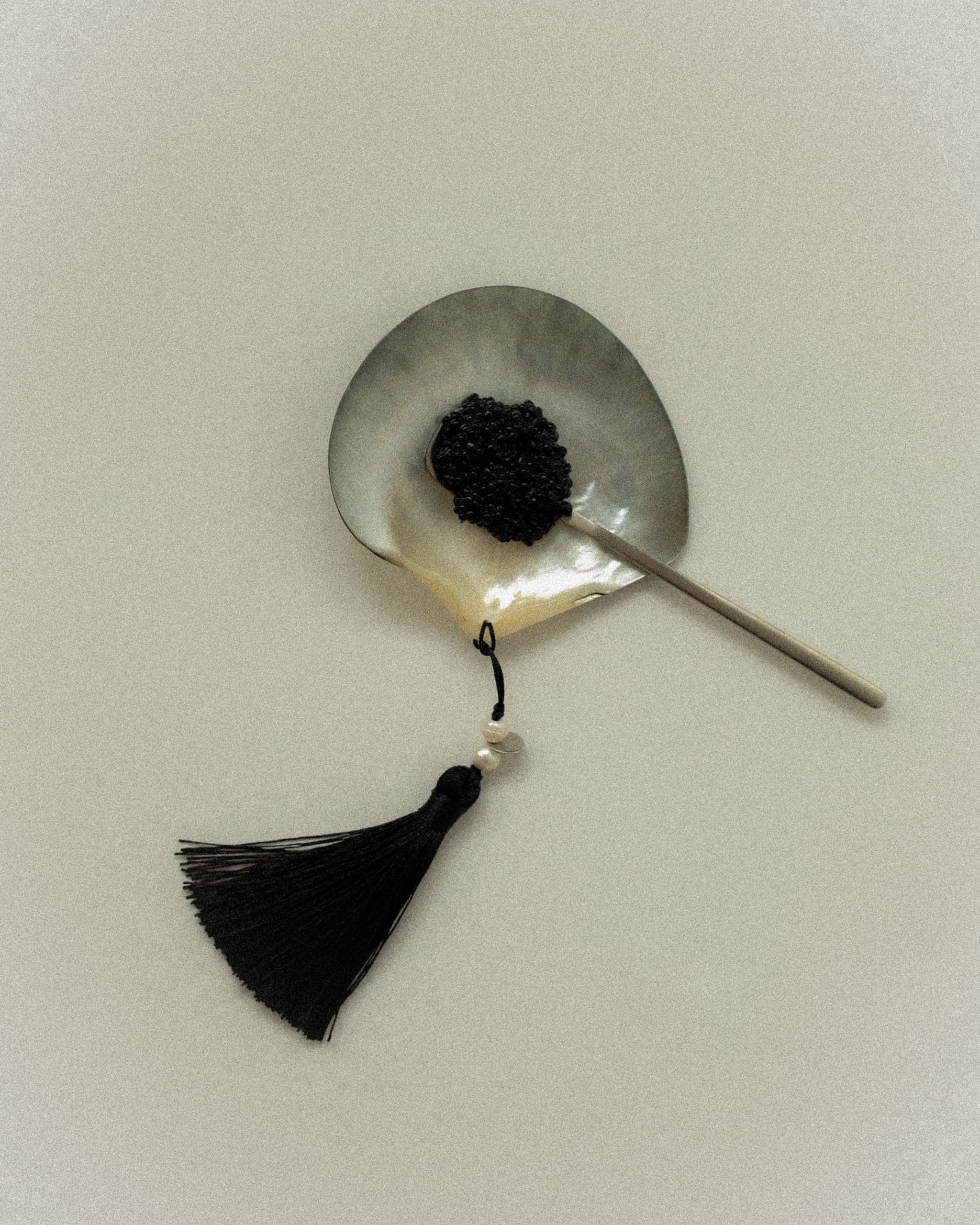 [GIFT] Nocturne Silk Tassel Shell Dish